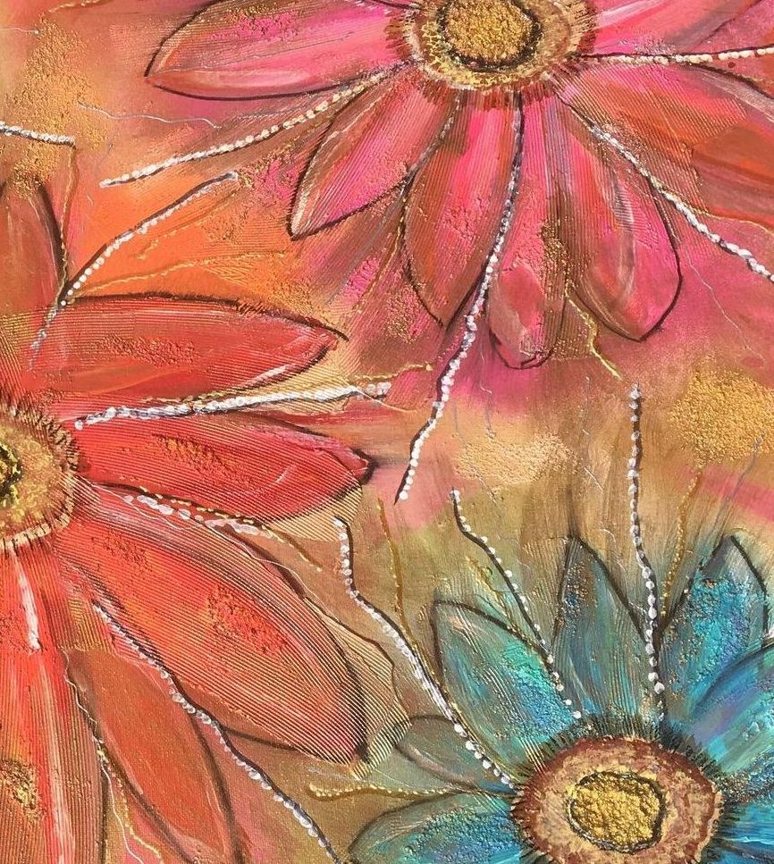 ROYAL SEDUCTION acrylic painting on canvas-original – ART Design by ...